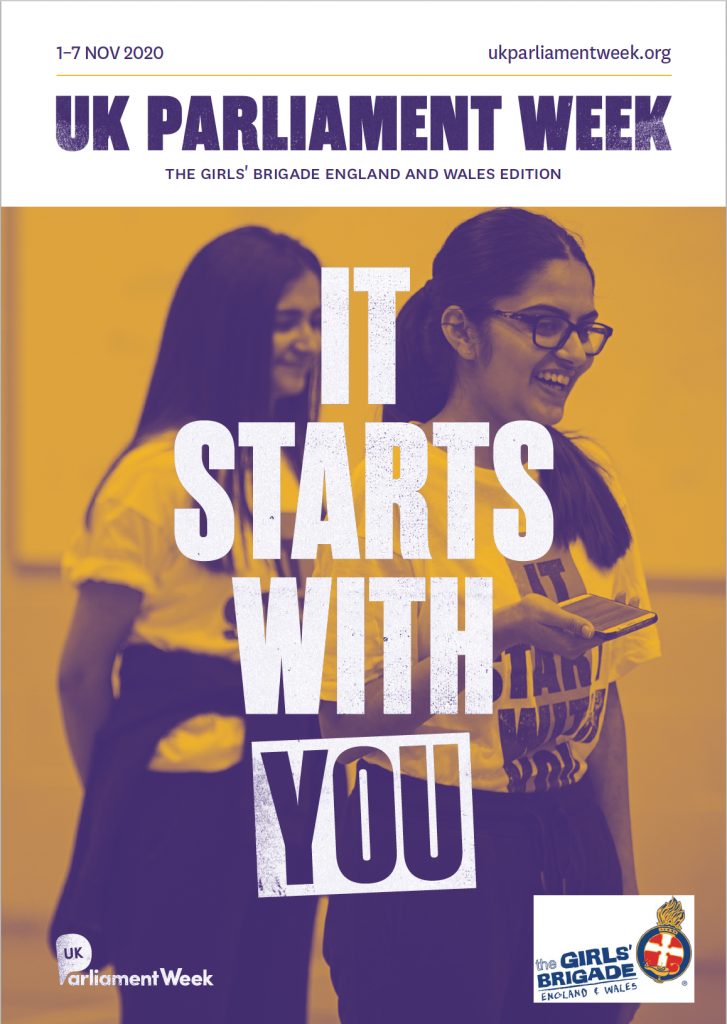 UK Parliament Week | Girls' Brigade Ministries