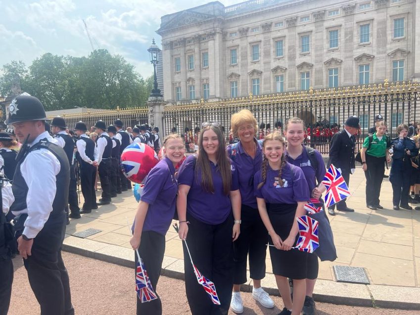 GB members attend King’s first Trooping the Colour | Girls' Brigade ...