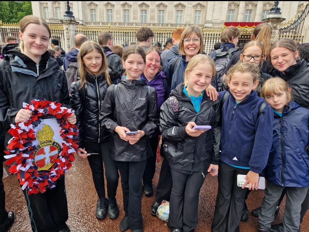 GB represented at King’s Trooping the Colour parade | Girls' Brigade ...
